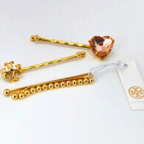 Tory Burch | Accessories | New Tory Burch Gold With Tags Set Of 3 ...